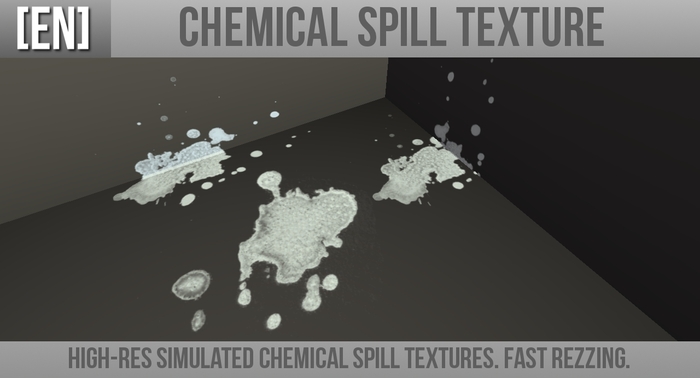 Second Life Marketplace - [EN] Chemical Spill Texture Pack - FULL ...